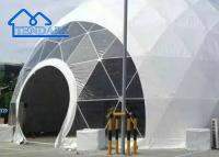 China Custom All Weather Commercial Geodesic Dome Tent 6-40m Diameter Event Structure for sale