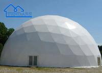 China Custom Large White Dome Trade Show Marquee Tent Waterproof 120kmh Wind Resistance for sale