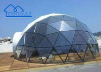 China Commercial Geodesic Dome Event Tent 3-60m Diameter PVC ABS Glass Outdoor Structure for sale