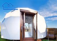 China Outdoor Custom Commercial Waterproof PVC Dome Camping Tent 100km/h Wind Resistance for sale