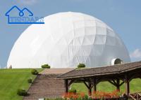 China Custom Large White Dome Trade Show Marquee Tent Waterproof 120kmh Wind Resistance for sale