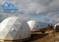 China Luxury Geodesic Dome Tent 10m-50m Outdoor Commercial Hotel Event Camping for sale