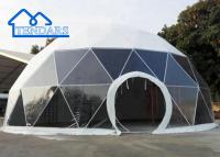 China Custom Geodesic Dome Tent for Glamping Wedding Venue Yoga Studio 6m Diameter for sale