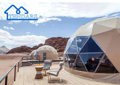 China Commercial Transparent Camping Igloo House Luxury Dome Hotel Tent 10m-50m Diameter for sale