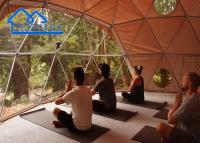 China Luxury Geodesic Dome Tent 10m-50m Outdoor Commercial Hotel Event Camping for sale