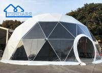 China Commercial Luxury Dome Tent 6m Diameter PVC Fabric for Hotel Resort Wedding Event for sale