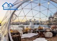 China Custom Size UV50+ Waterproof Fireproof Luxury Glamping Hotel Tent - 2.5M to 3.3M Height Options for sale