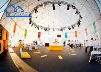 China Custom Industrial Big Transparent Dome Tent 10m-50m for Events Circus for sale