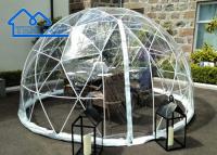 China 50m Diameter Geodesic Dome Tent with PVC Fabric and Steel Frame - Wind Load 100km/h, Temperature Range -30°C to +70°C for sale
