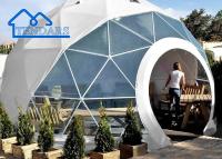 China Commercial Luxury Dome Tent 6m Diameter PVC Fabric for Hotel Resort Wedding Event for sale