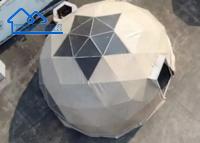 China Outdoor Custom Commercial Waterproof PVC Dome Camping Tent 100km/h Wind Resistance for sale