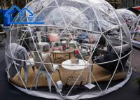 China UV Resistant Waterproof Fire Retardant Igloo Dome Tent 10m Diameter Commercial Event Shelter for sale