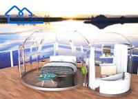 China Custom Size UV50+ Waterproof Fireproof Luxury Glamping Hotel Tent - 2.5M to 3.3M Height Options for sale