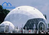 China Large Dome Trade Show Marquee Tent 30m Diameter 360 Projector Waterproof Commercial Party Wedding Event Dome Tent for sale
