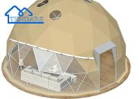 China Customized Size Big Event Yoga Exhibition Dome Tent 4m to 50m Commercial Dome Tent for sale