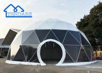 China Waterproof And Fireproof Glamping Hotel Geodesic Dome Tent For Camping House Resort for sale