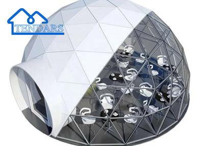 China Waterproof And Fireproof Glamping Hotel Geodesic Dome Tent For Camping House Resort for sale