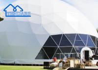 China Commercial Geodesic Dome Tent 5-50m Diameter with 100km/h Wind Resistance and 15+ Year Lifespan for sale