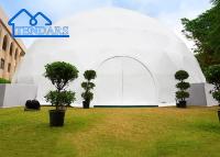 China Geodesic Dome Tent 4-50m Diameter with 100km/h Wind Load & 75kg/m² Snow Capacity for Commercial Events for sale