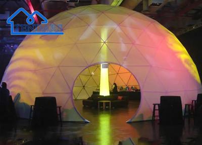 China Customized Size Big Event Yoga Exhibition Dome Tent 4m to 50m Commercial Dome Tent for sale