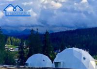 China 30m Commercial Geodesic Dome Tent with 100km/h Wind Resistance and 15+ Year Service Life for Outdoor Events for sale