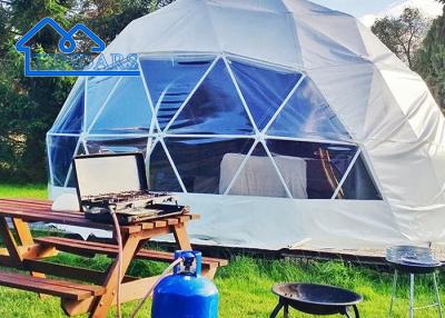 China Commercial Geodesic Dome Tent 5-50m Diameter with 100km/h Wind Resistance and 15+ Year Lifespan for sale