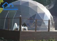 China Waterproof Transparent Camping Tent with 3000mm Waterproof Rating and Oval Geodesic Dome Structure for Outdoor Glamping for sale