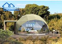 China Commercial Geodesic Dome Tent 5-50m Diameter with 100km/h Wind Resistance and 15+ Year Lifespan for sale