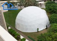 China Geodesic Dome Tent 4-50m Diameter with 100km/h Wind Load & 75kg/m² Snow Capacity for Commercial Events for sale