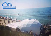 China Geodesic Dome Tent 4-50m Diameter with 100km/h Wind Load & 75kg/m² Snow Capacity for Commercial Events for sale