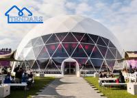 China 30m Commercial Geodesic Dome Tent with 100km/h Wind Resistance and 15+ Year Service Life for Outdoor Events for sale