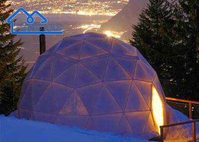 China Four-Season Waterproof Glamping Dome Tent 5-30m Diameter For Outdoor Hotel Living & Events for sale