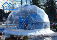 China 16ft Round Inflatable Dome Glamping Tent with Steel Frame - 88km/h Wind Resistance, Multiple Size Options for sale