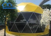 China Outdoor Geodesic Dome Tent - 100km/h Wind Load, 75kg/sqm Snow Capacity, Fireproof & Waterproof for Camping & Events for sale