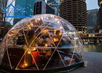 China Geodesic Dome Tent 6.5-13m with Heat Insulation, Aluminum Alloy Frame, 31mph Wind Resistance for Outdoor Camping for sale
