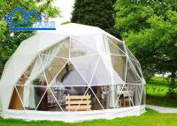 China Steel Transparent Exhibition Dome Tent 3m-40m Diameter Waterproof UV-Resistant for Outdoor Events and Agriculture for sale