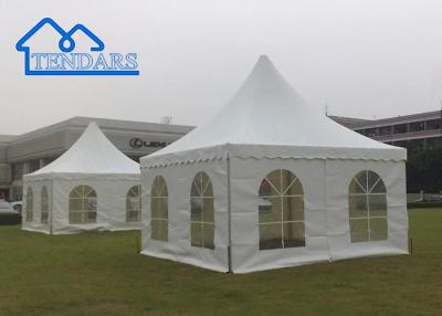 China 3x3 5x5 6x6 Aluminum Pagoda Marquee Tent with 100km/h Wind Resistance and 15+ Year Service Life for sale