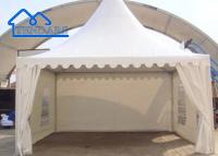 China Outdoor Pagoda Tent with Glass Wall - 75kg/sqm Snow Load & 100km/h Wind Resistance for Wedding and Commercial Events for sale