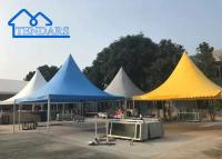 China Custom Aluminum Pagoda Tent 3m-50m Span Waterproof PVC Canopy for Trade Show Wedding Party for sale