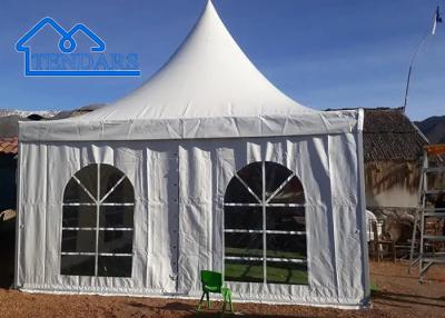 China 5x5m Aluminum Frame PVC Pagoda Tent for Outdoor Wedding Party Garden Event for sale