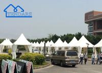 China Outdoor Pagoda Tent with Glass Wall - 75kg/sqm Snow Load & 100km/h Wind Resistance for Wedding and Commercial Events for sale