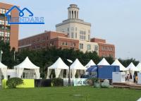 China Custom Printed Transparent Pagoda Tent 3x3m to 10x10m with 100km/h Wind Resistance and 15-Year Frame Life for sale