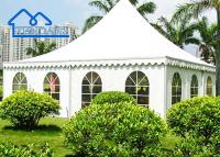 China Custom Printed Transparent Pagoda Tent 3x3m to 10x10m with 100km/h Wind Resistance and 15-Year Frame Life for sale