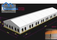 China UV-Resistant Heavy-Duty Aluminum Frame Party Marquee Tent 6061/T6 Full Sidewall Canopy for sale