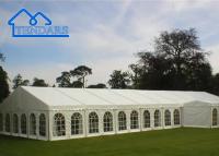 China Heavy Duty Aluminum Party Marquee Tent 1000 Person Capacity UV Resistant Clear Span Canopy for sale