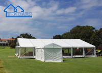China Heavy Duty Clear Party Marquee Tent 850G PVC Aluminum Alloy Frame Waterproof Canopy for sale