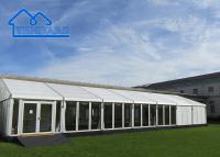 China Aluminum Frame Party Marquee Tent 3-60m Width PVC Roof Fire Retardant Wind-Resistant for sale