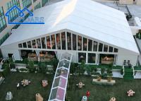 China Aluminum Frame Party Marquee Tent 3-60m Width PVC Roof Fire Retardant Wind-Resistant for sale