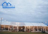China White Aluminum Party Marquee Tent Fire Retardant DIN4 850gsm PVC Canopy Structure for sale