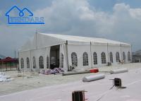 China Waterproof PVC Aluminum Alloy 6061-T6 Party Marquee Tent 100km/h Wind Load White Canopy for sale